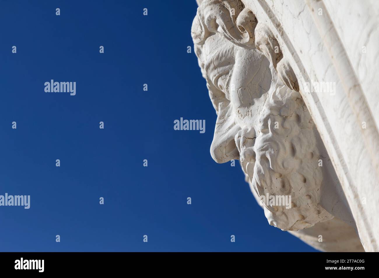 Face - Column capital of Palazzo Ducale (Doge's Palace, St Mark's ...