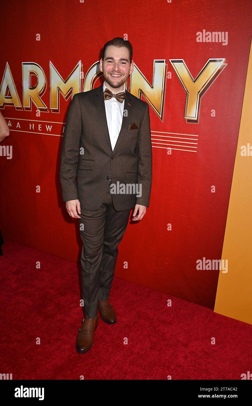 Matthew Mucha attends the "Harmony" Broadway opening night at The Ethel ...