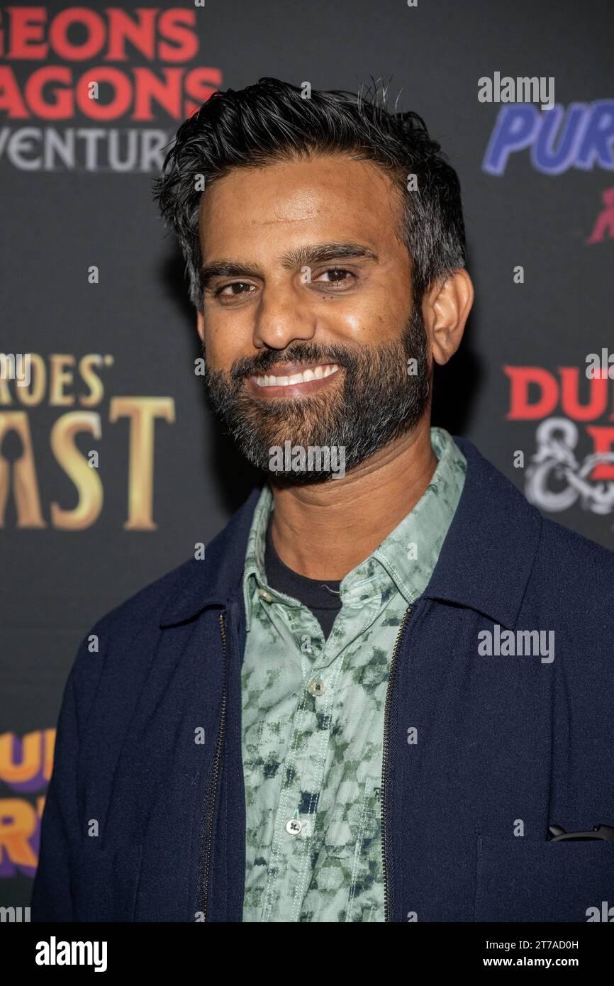 Los Angeles, USA. 13th Nov, 2023. Actor Sandeep Parikh attends Dungeons ...