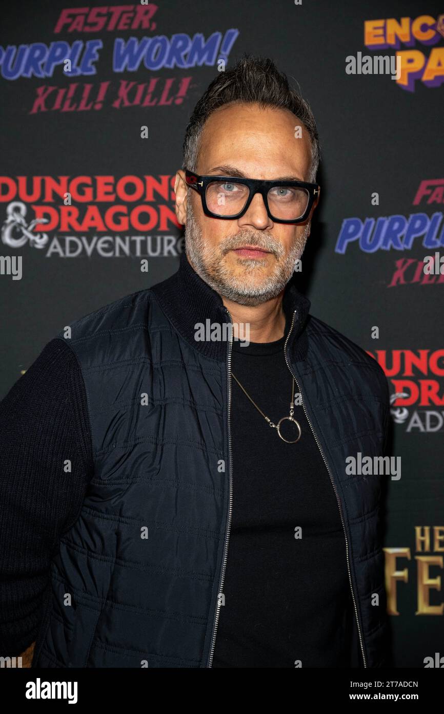 Los Angeles, USA. 13th Nov, 2023. Actor Todd Stashwick attends Dungeons ...