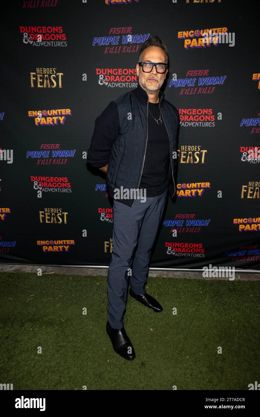 Los Angeles, USA. 13th Nov, 2023. Actor Todd Stashwick attends Dungeons ...
