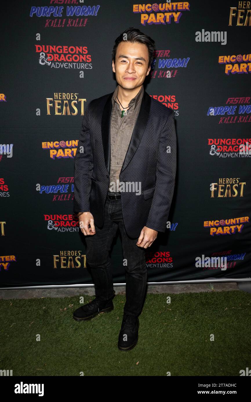 Los Angeles, USA. 13th Nov, 2023. Actor David Lee Huynh attends ...
