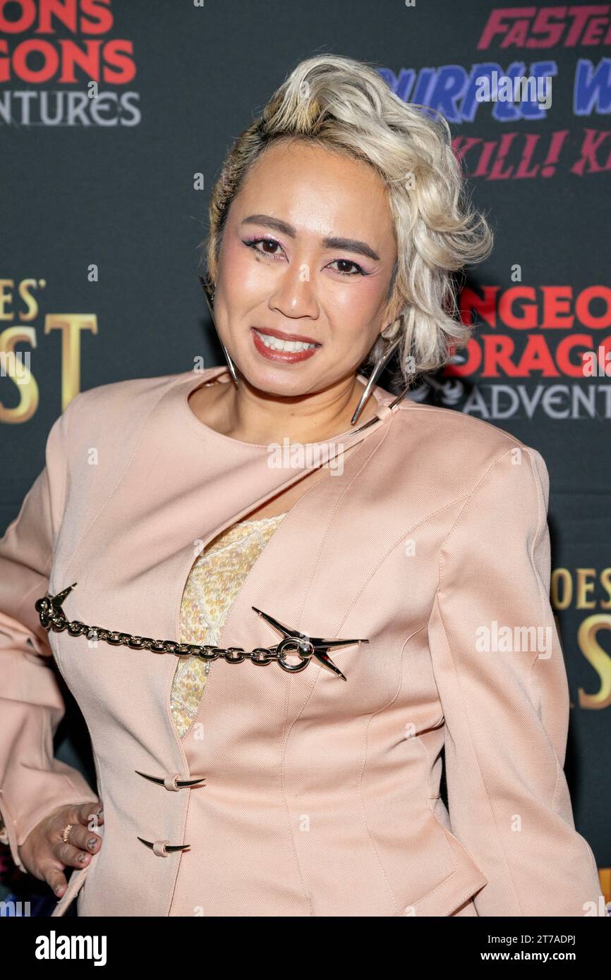 Los Angeles, USA. 13th Nov, 2023. Game player Michelle Nguyen Bradley ...