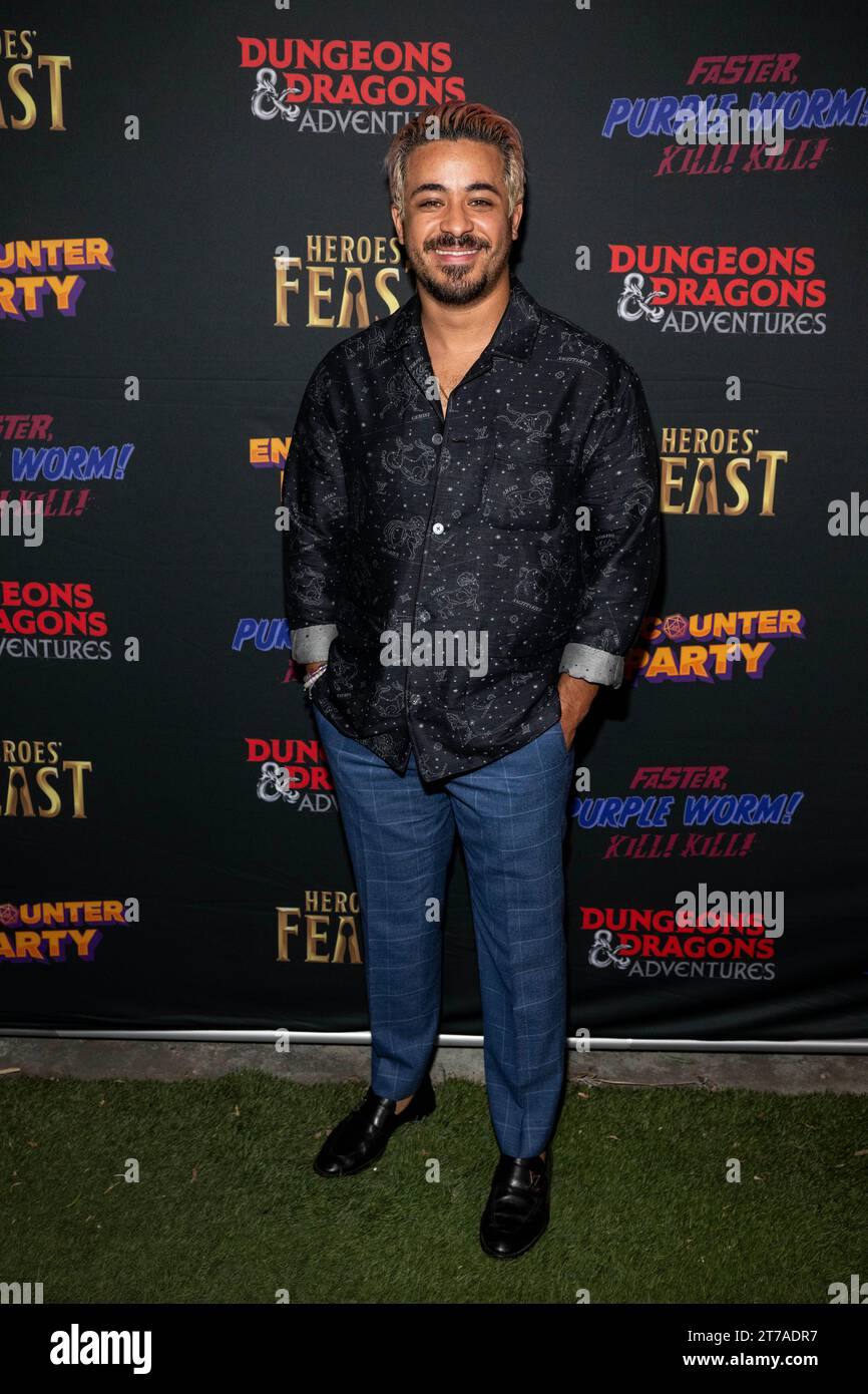 Los Angeles, USA. 13th Nov, 2023. Actor Christian Navarro attends ...