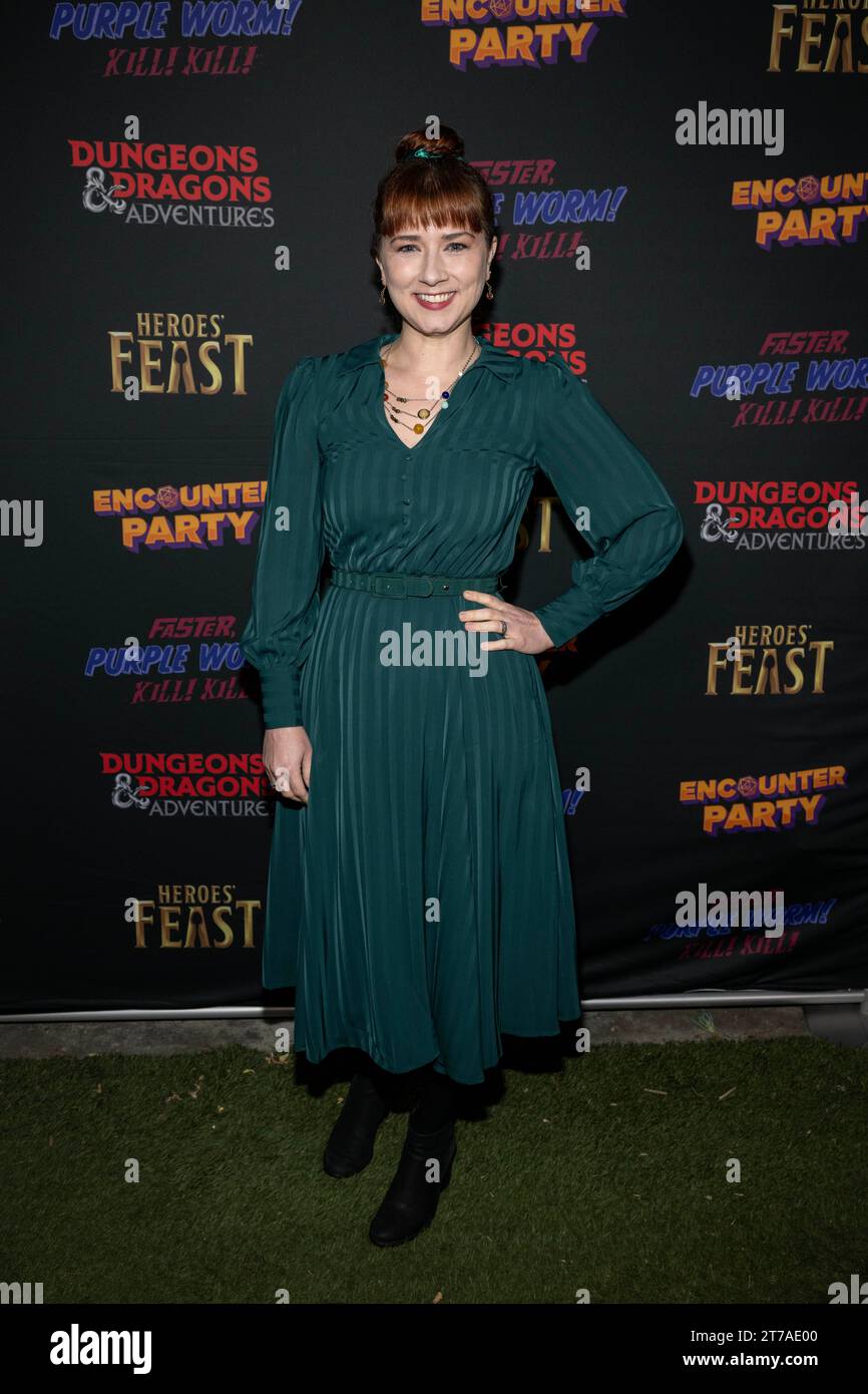 Los Angeles, USA. 13th Nov, 2023. Actress Paula Deming attends Dungeons ...