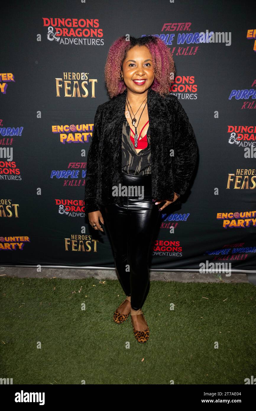 Los Angeles, USA. 13th Nov, 2023. Game player Markeia McCarty attends ...