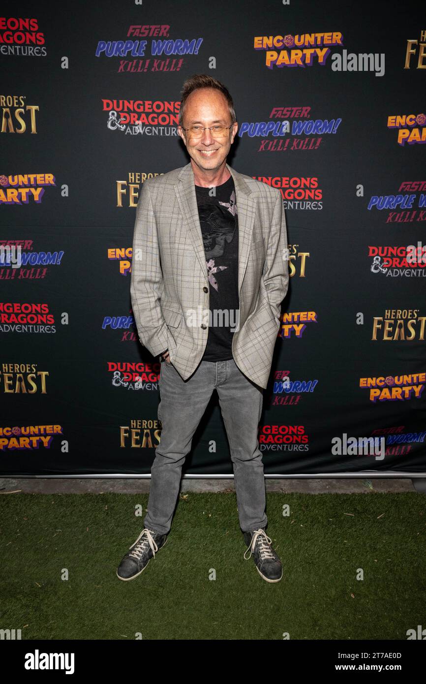 Los Angeles, USA. 13th Nov, 2023. Game player Bill Rehor attends ...