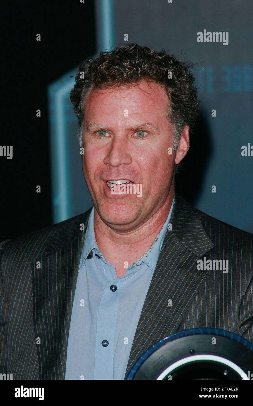 Will Ferrell at the premiere of Disney's "Tron: Legacy". Arrivals held ...