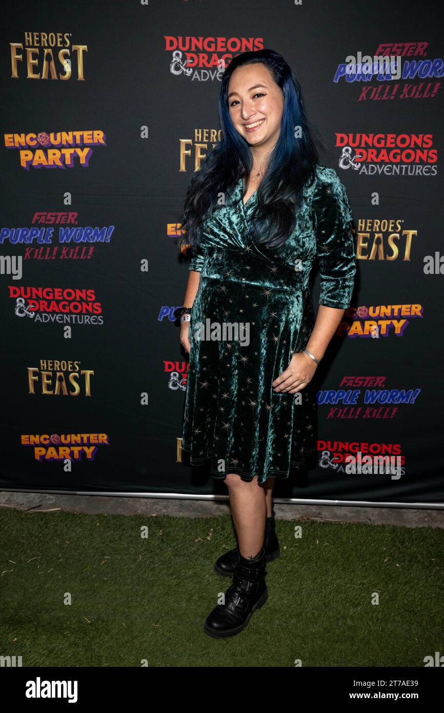 Los Angeles, USA. 13th Nov, 2023. Game player Kailey Bray attends ...