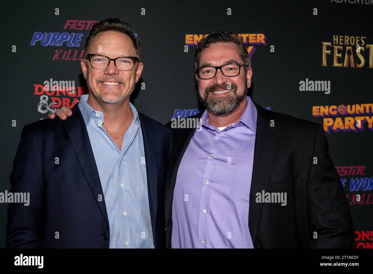 Los Angeles, USA. 13th Nov, 2023. Actor Matthew Lillard, Game player ...