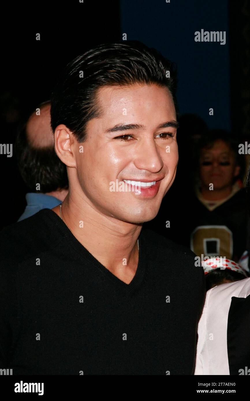 Mario Lopez at the premiere of DreamWorks Animation's "Megamind ...