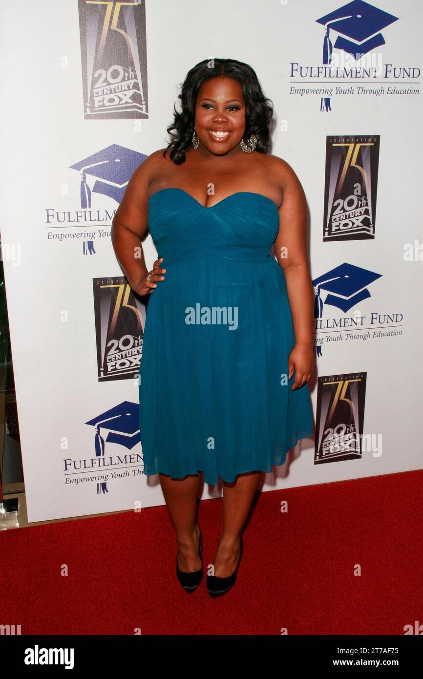 Amber Riley at the Fulfillment Fund's Stars 2010 Benefit Gala. Arrivals ...