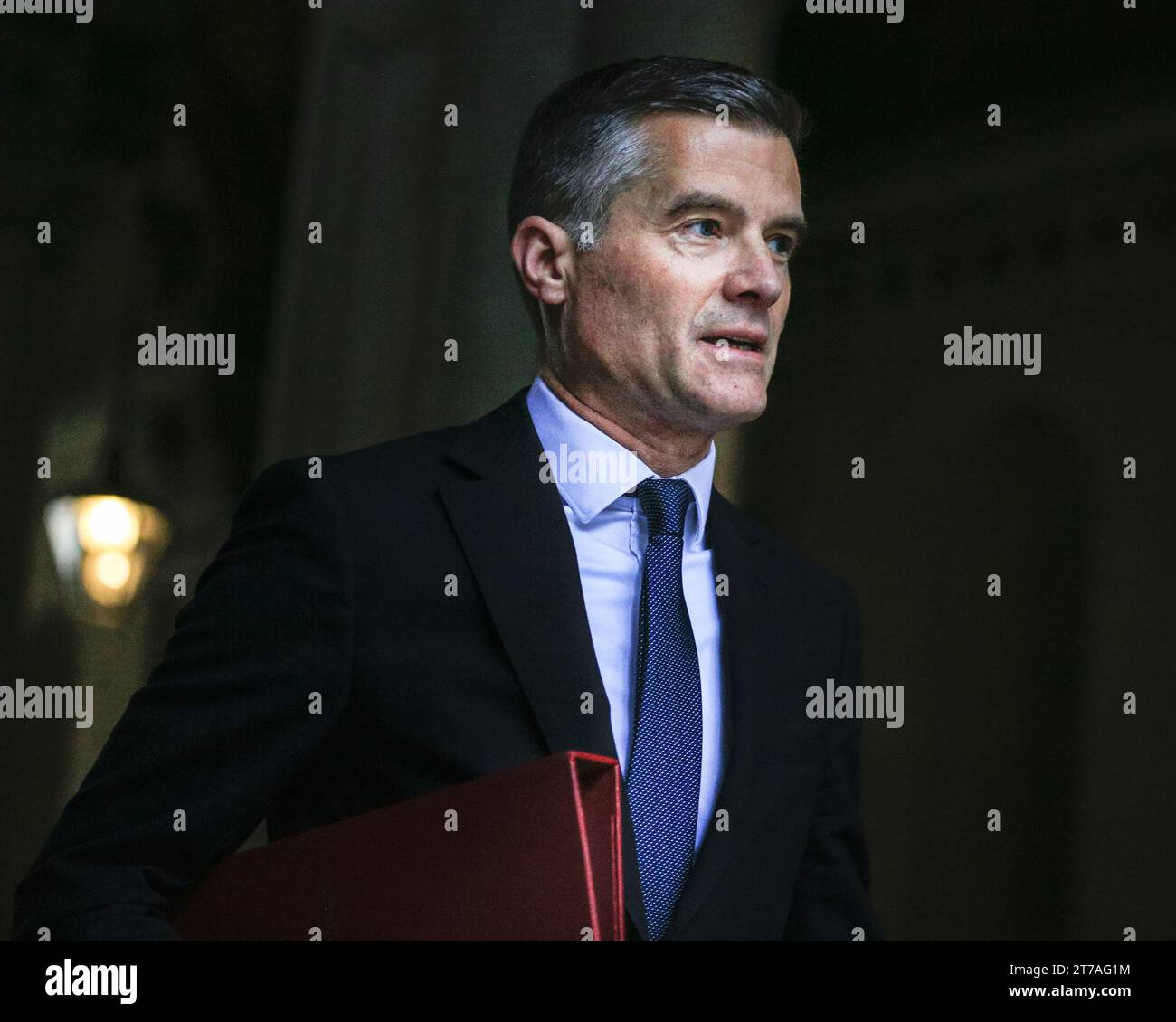 London, UK 14th Nov 2023. Mark Harper, MP, Secretary of State for ...