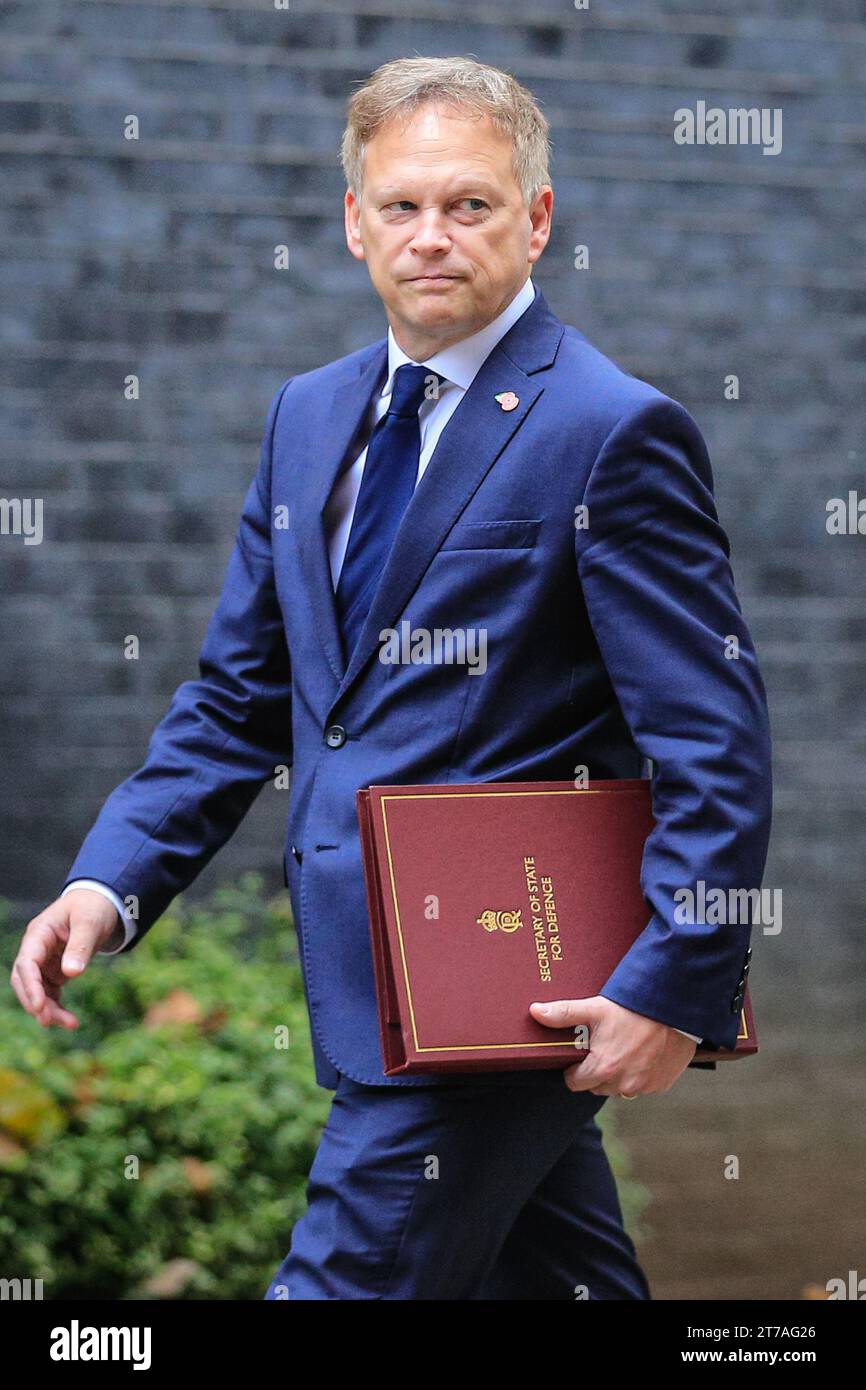 London, UK. 14th Nov, 2023. Grant Shapps, MP, Secretary of State for ...