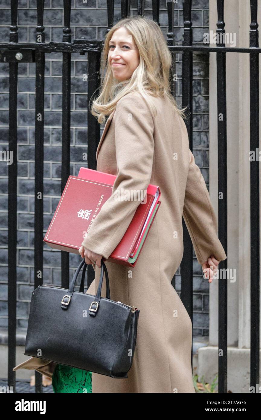UK 14th Nov 2023. Laura Trott, MBE, MP, Chief Secretary to the Treasury ...