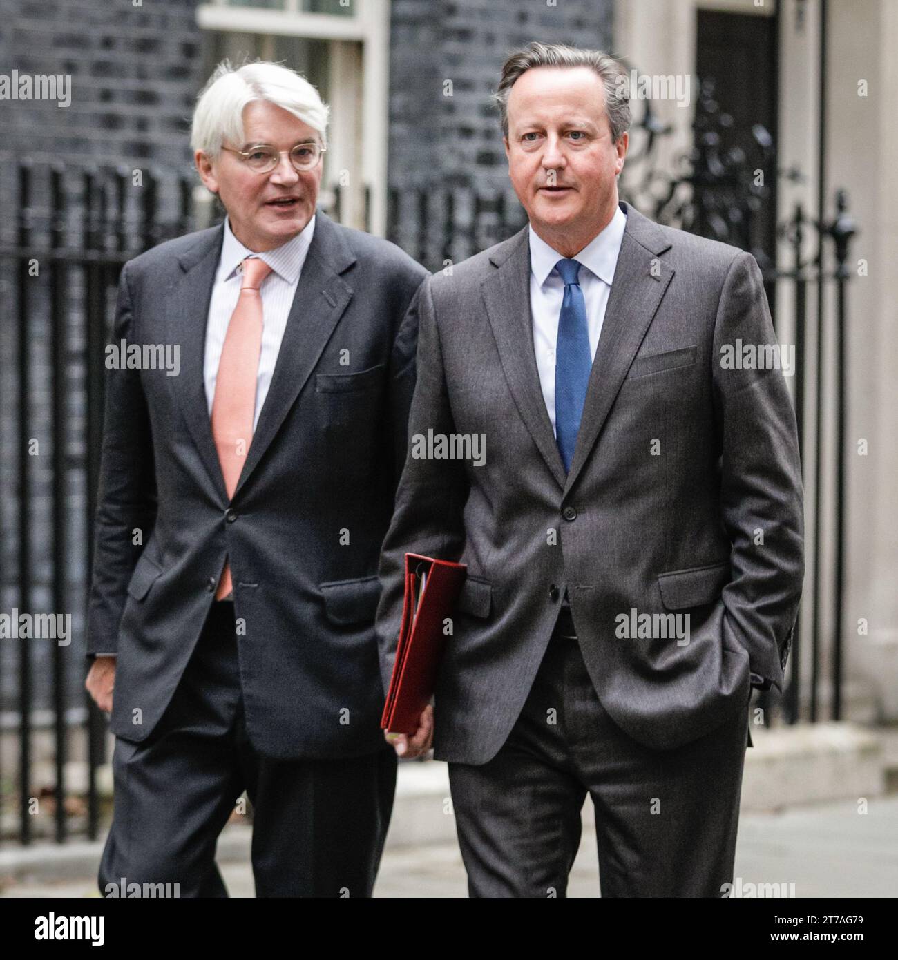 UK 14th Nov 2023. Lord Cameron, David Cameron, former PM and new ...