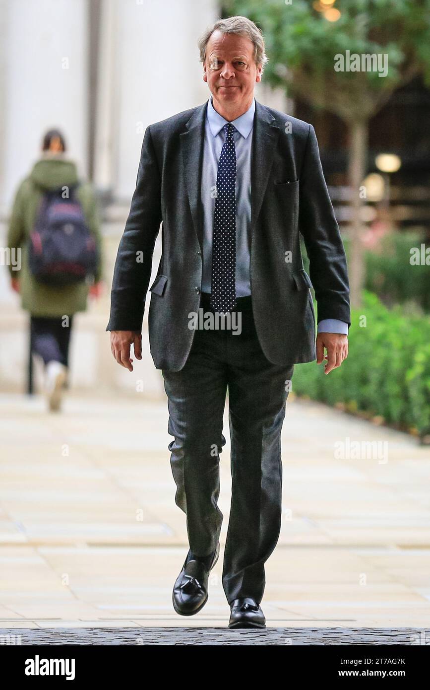 London, UK. 14th Nov, 2023. Alister Jack, MP, Secretary of State for ...