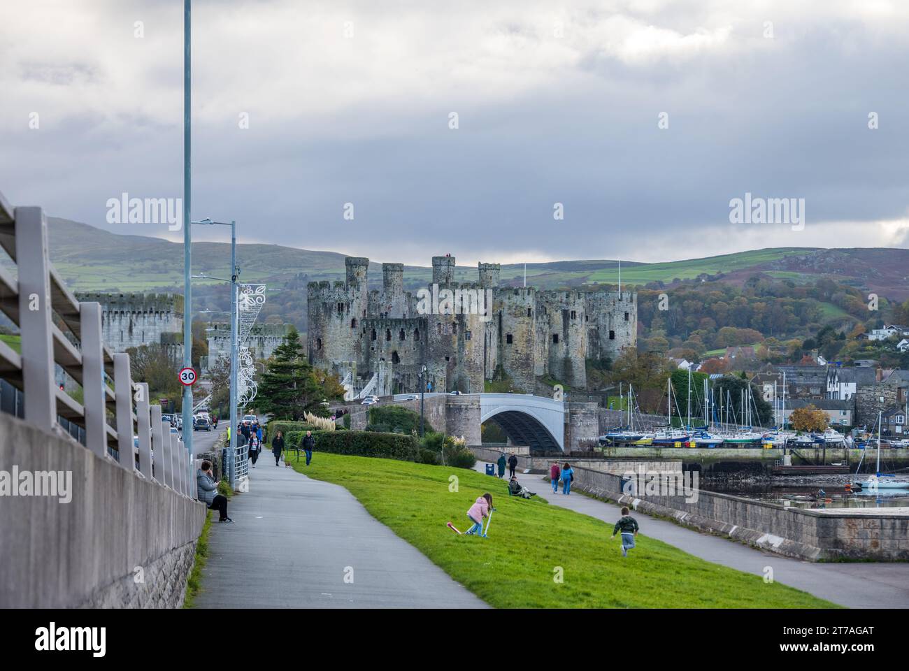 Conwy Castle is a fortification in Conwy, located in North Wales. It ...