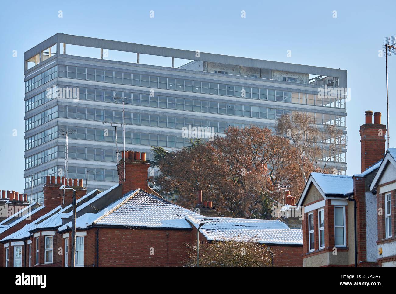 Barnet House designed by Richard Seifert Stock Photo - Alamy