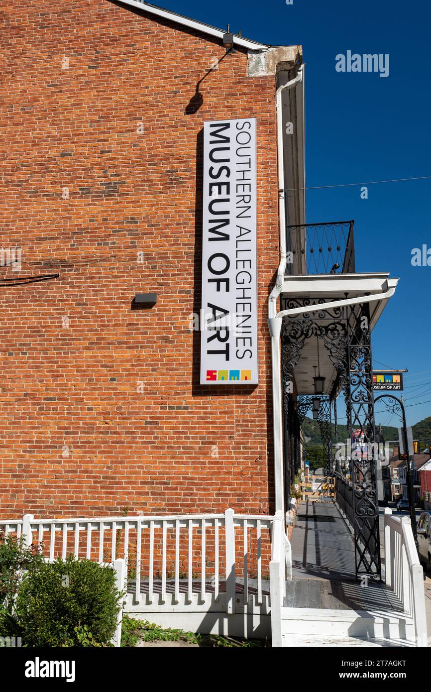 Bedford, PA - Sept. 27, 2023: The Southern Alleghenies Museum of Art is ...