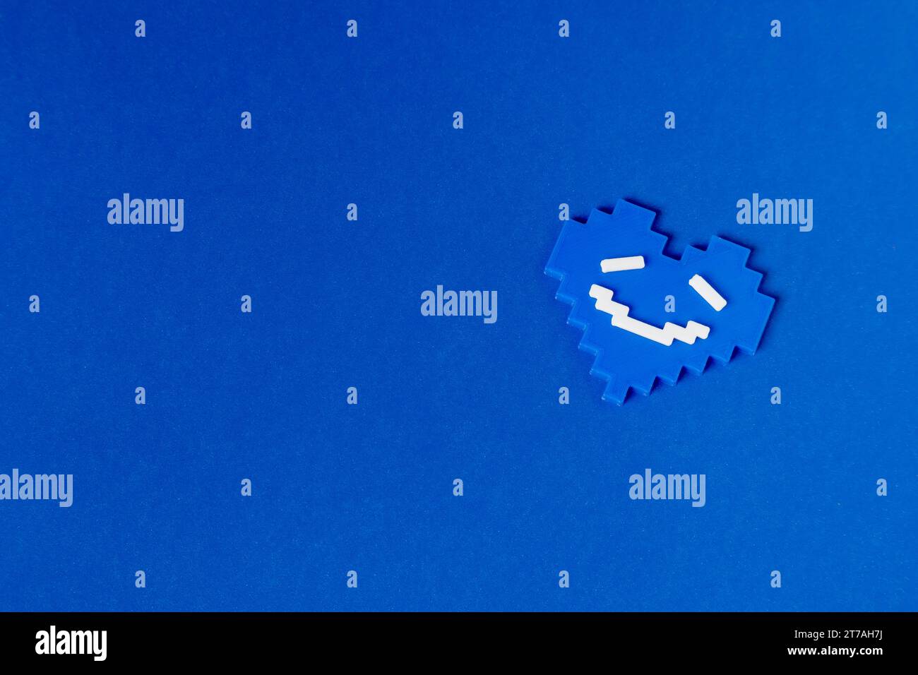 Blue monday concept, which represents the saddest day of the year. Made ...