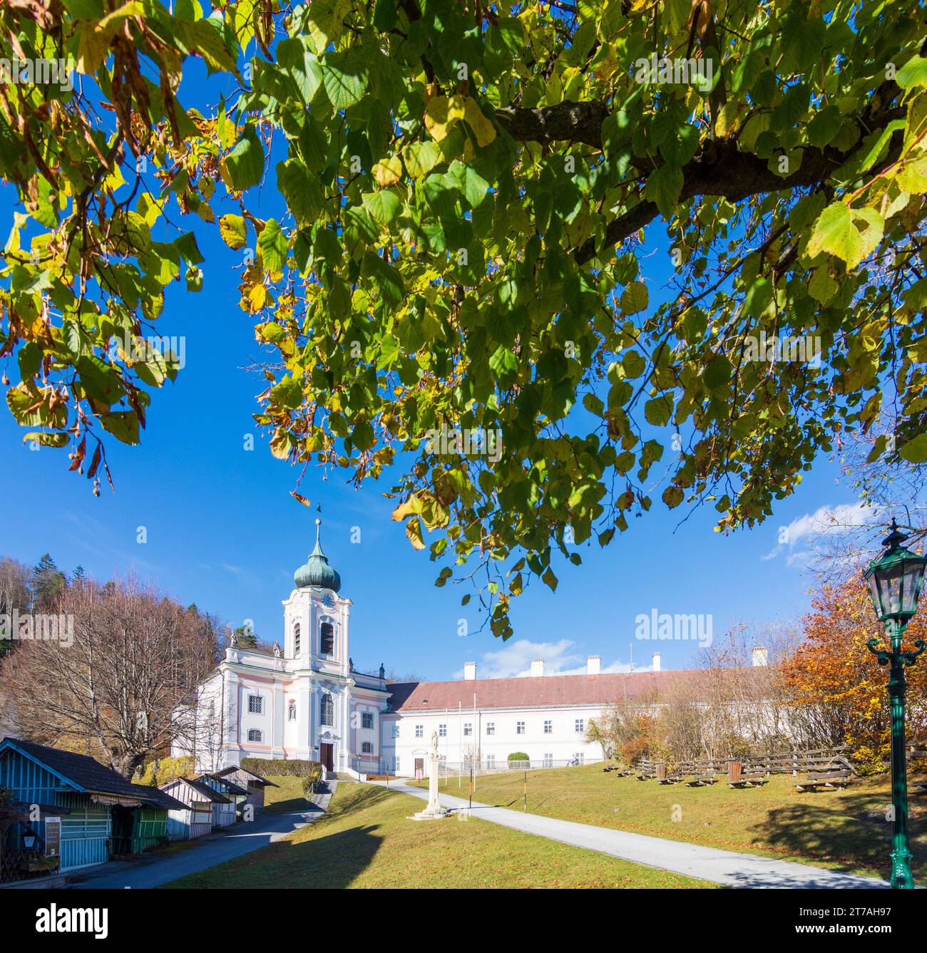 Gutenstein: pilgramage church and Servite monastery Mariahilfberg in ...