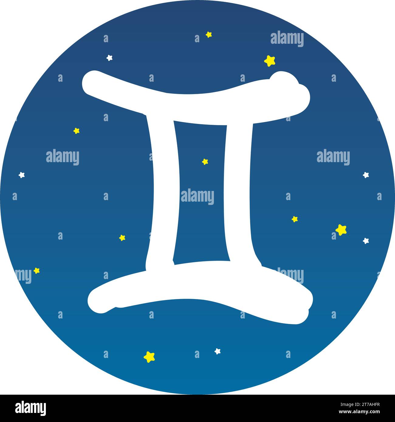 Gemini Symbol Zodiac Text