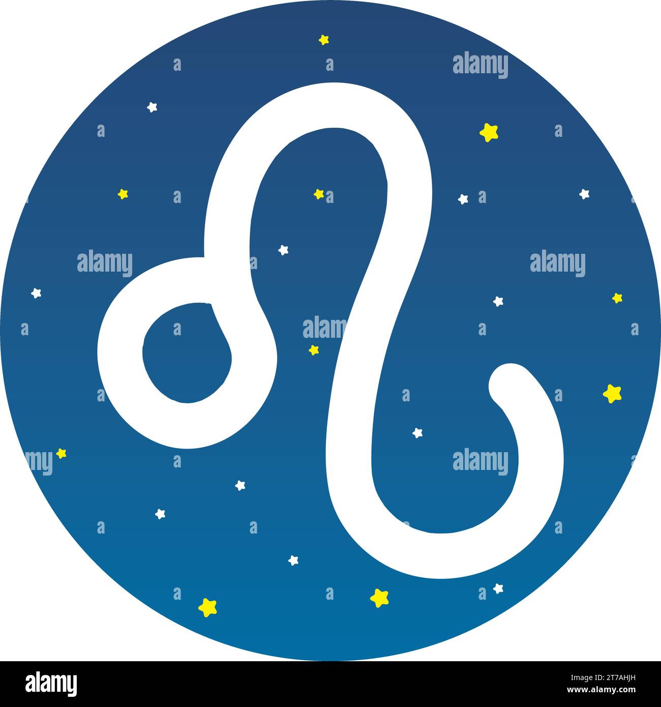 Isolated leo colored zodiac sign symbol Vector Stock Vector Image & Art ...