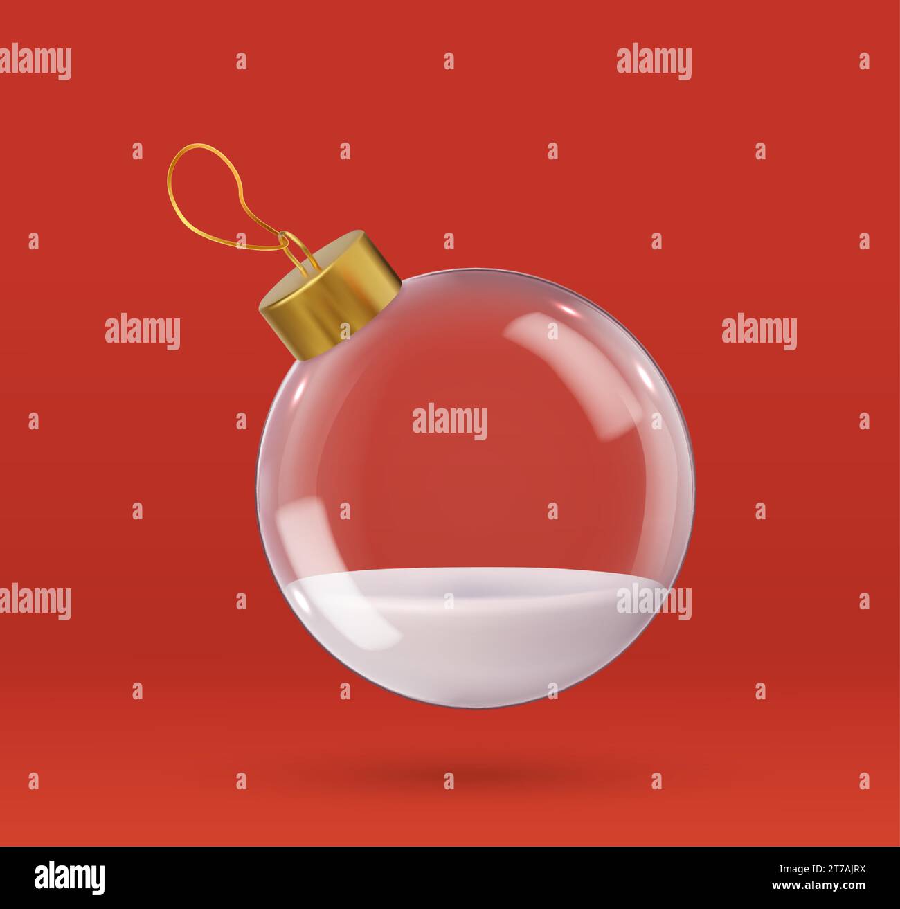 Modern glass christmas tree Stock Vector Images - Alamy