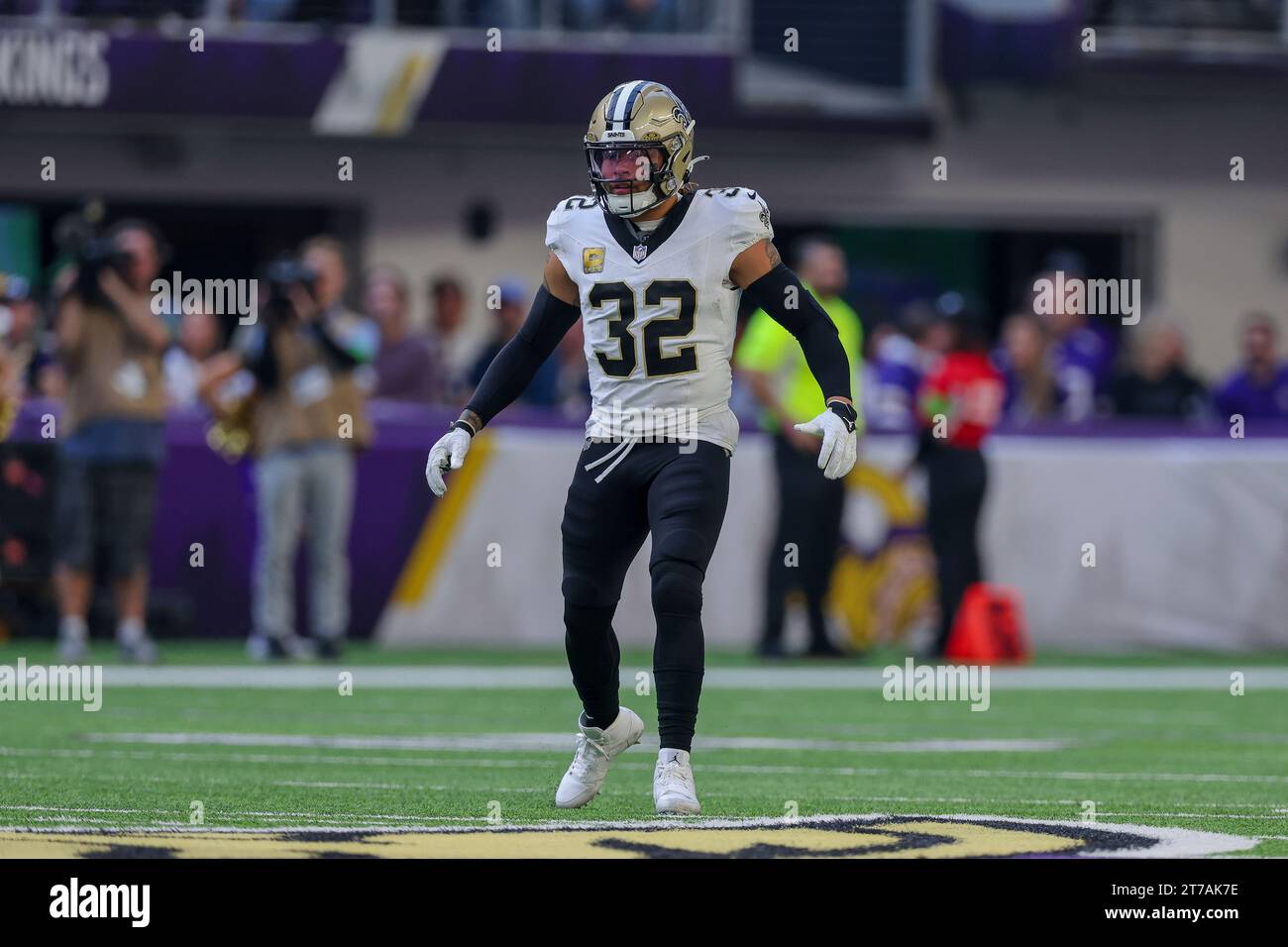 New Orleans Saints safety Tyrann Mathieu (32) in action against the ...
