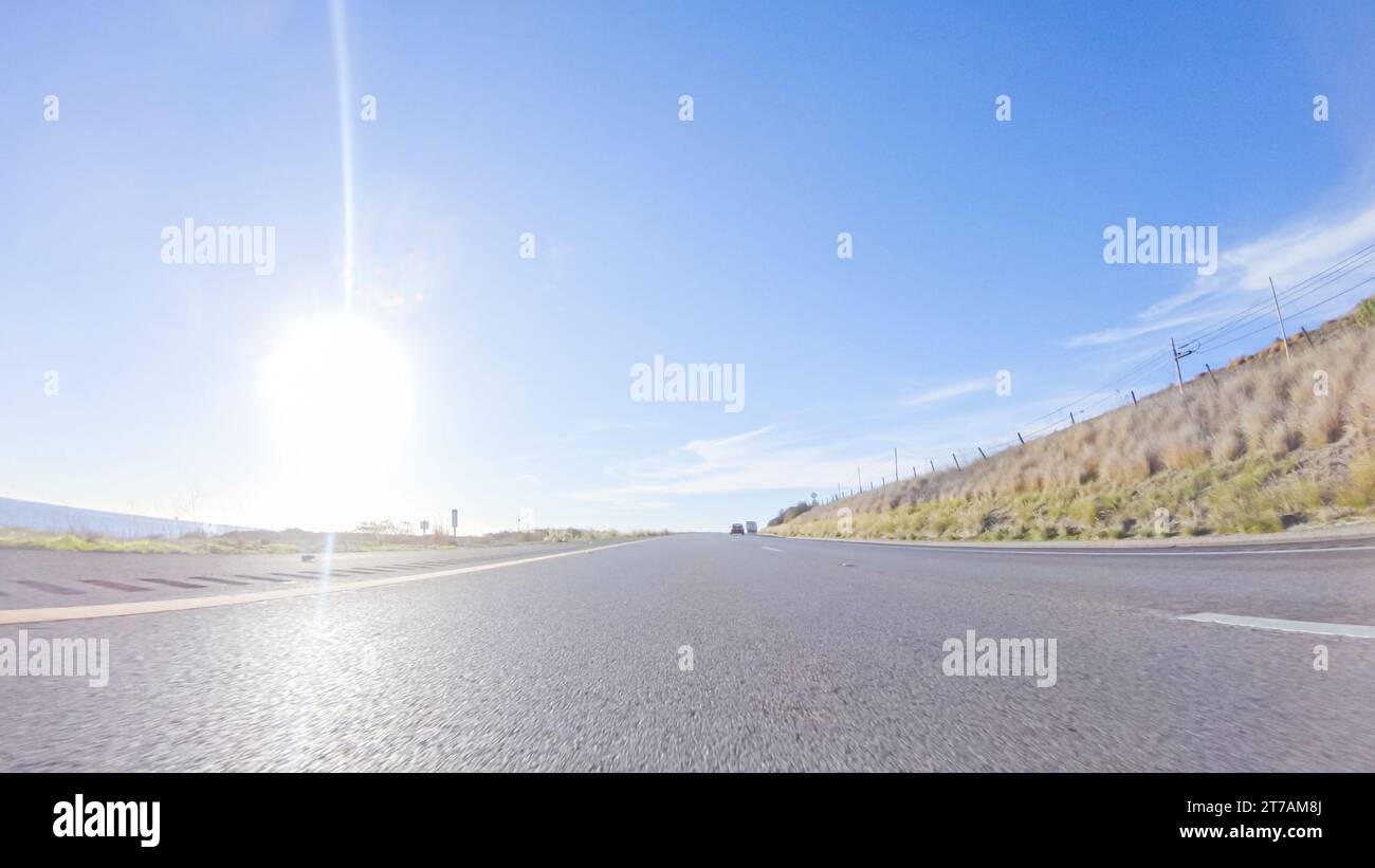 Daytime Journey on HWY 101 Near California Coast Stock Photo - Alamy