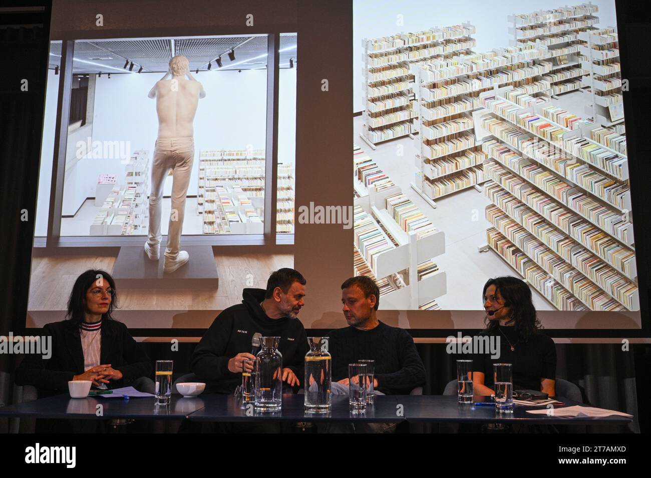 Left right michael elmgreen and ingar dragset hi-res stock photography ...