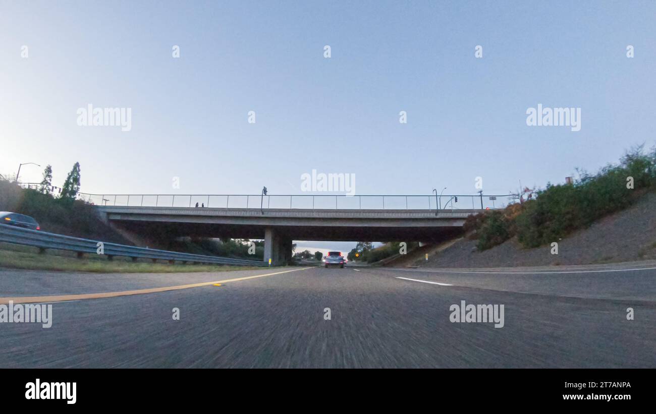 Sunset Drive on HWY 101 Near Pismo Beach Stock Photo - Alamy