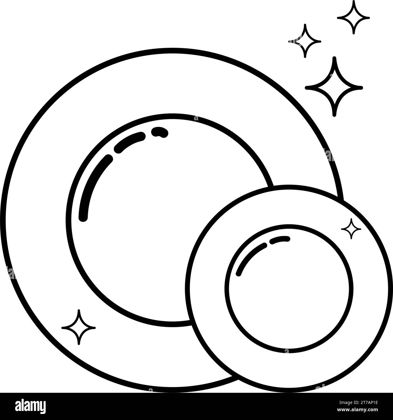 Clean dishes icon Stock Vector Images - Alamy