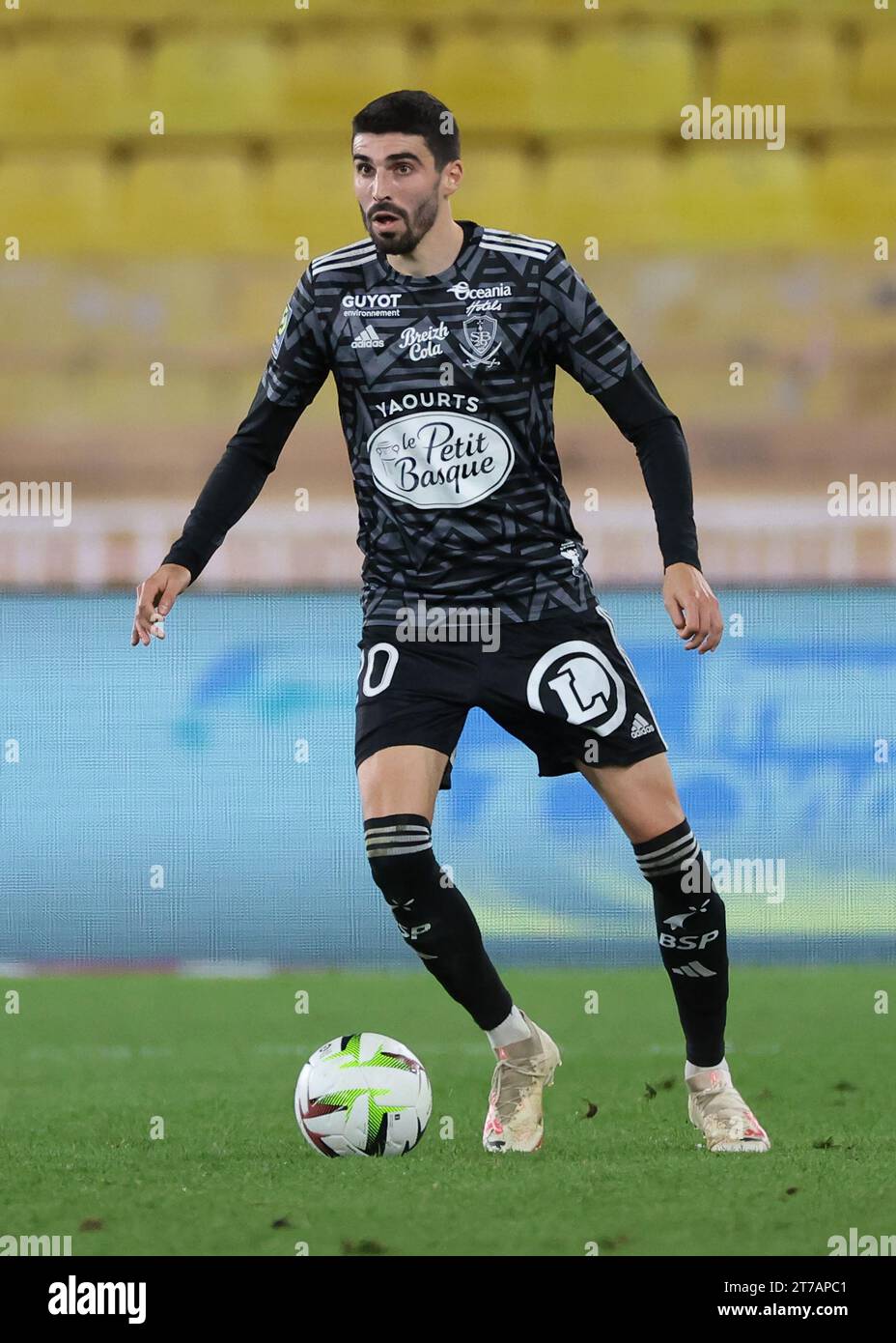 Monaco, Monaco. 5th Nov, 2023. Pierre Lees-Melou of Stade Brestois 29 ...