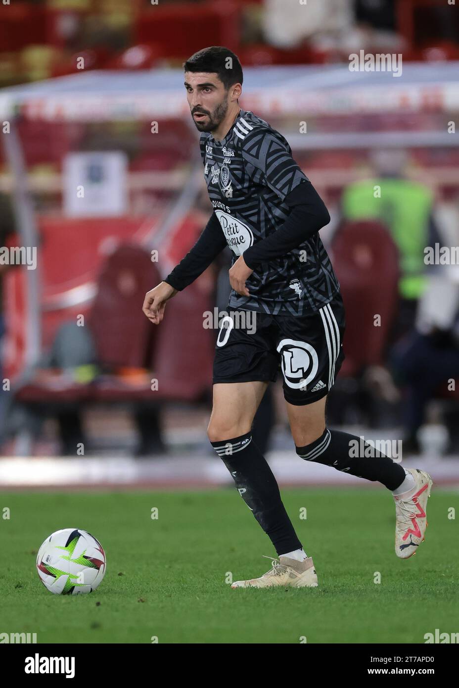 Monaco, Monaco. 5th Nov, 2023. Pierre Lees-Melou of Stade Brestois 29 ...