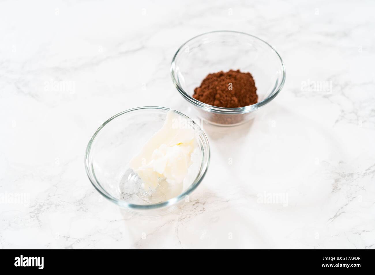 Cocoa Grease-Candy Melting Pot Bundt Prep Stock Photo - Alamy