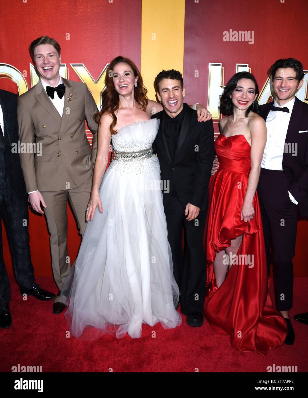 November 13, 2023, New York, New York, USA: Eric Peters, Sierra Boggess ...