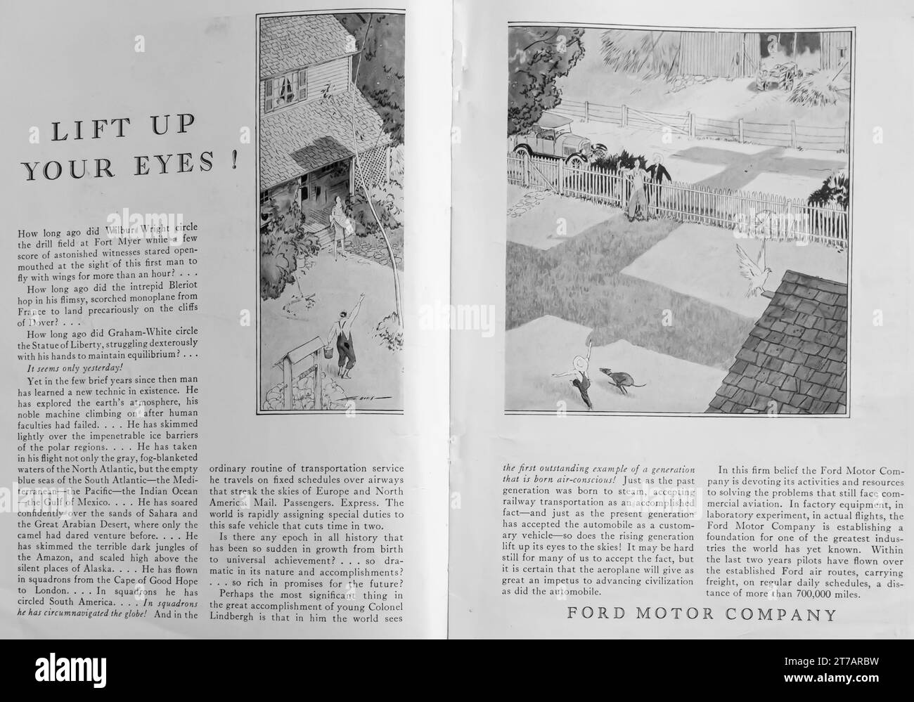 Ford motor company advertisement hi-res stock photography and images ...