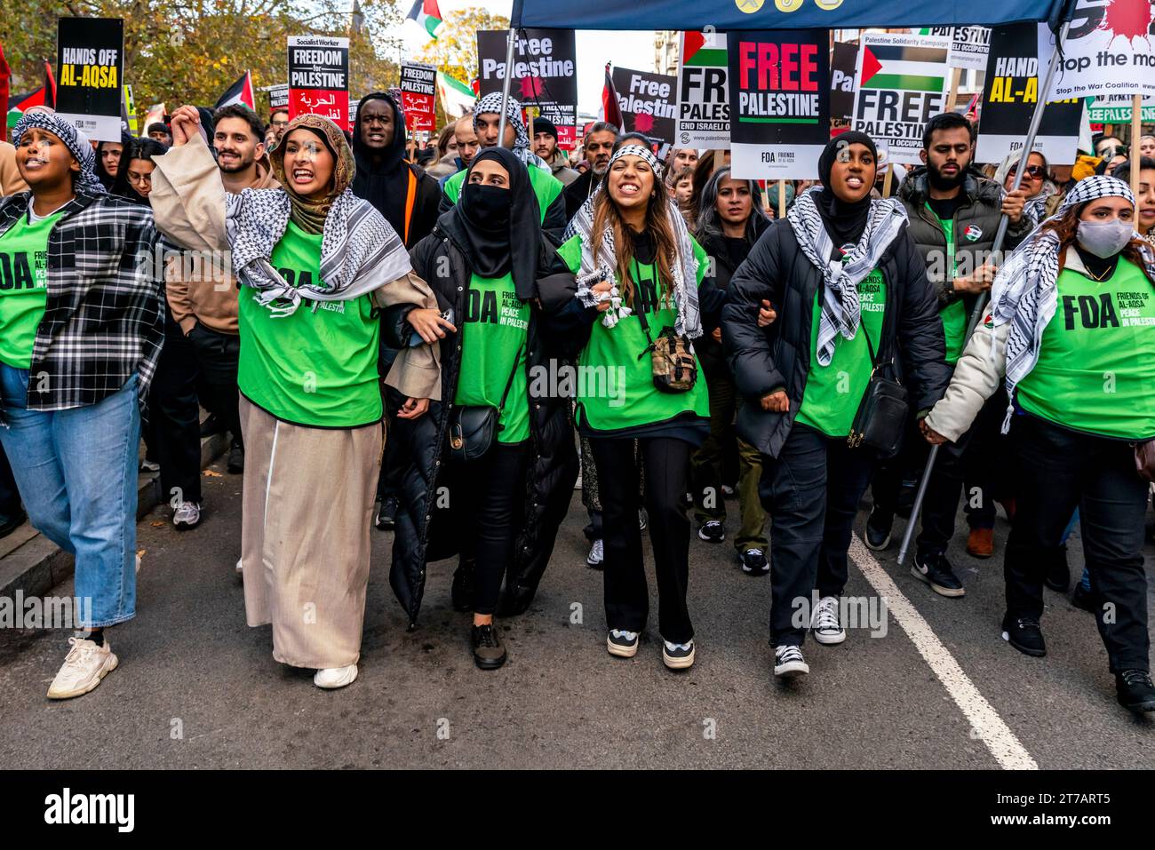 Angry Young British Muslims Call For A Ceasefire In Gaza and For Israel ...