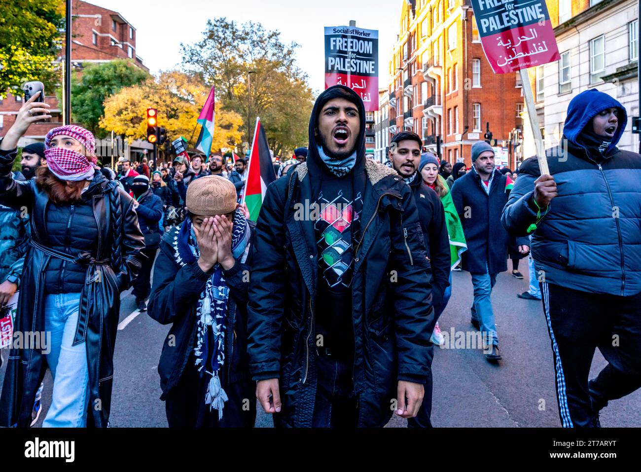 Angry Young British Muslims Call For A Ceasefire In Gaza and For Israel ...
