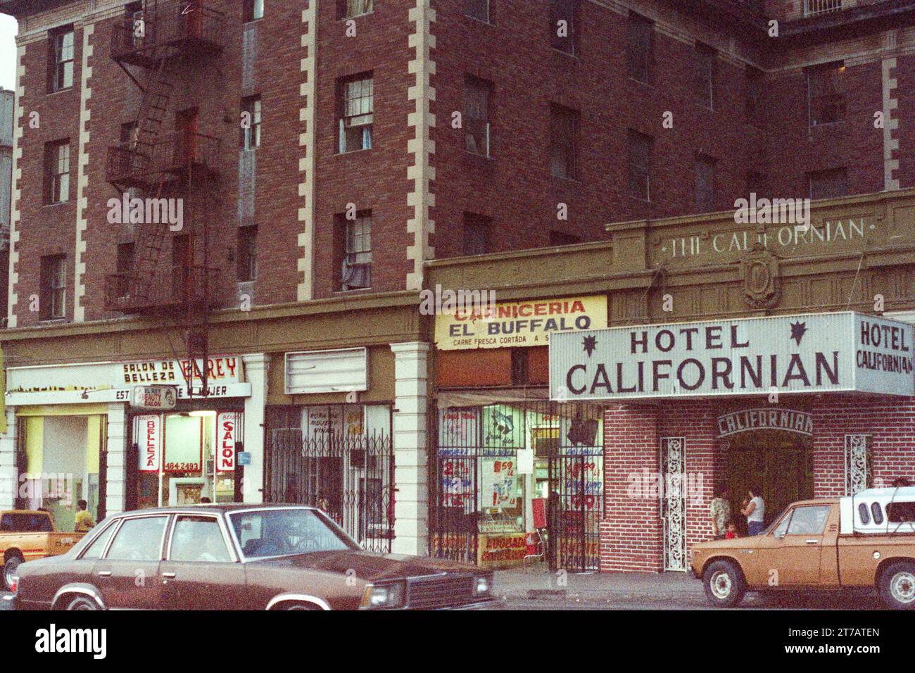 Los angeles street 1980s hi-res stock photography and images - Alamy