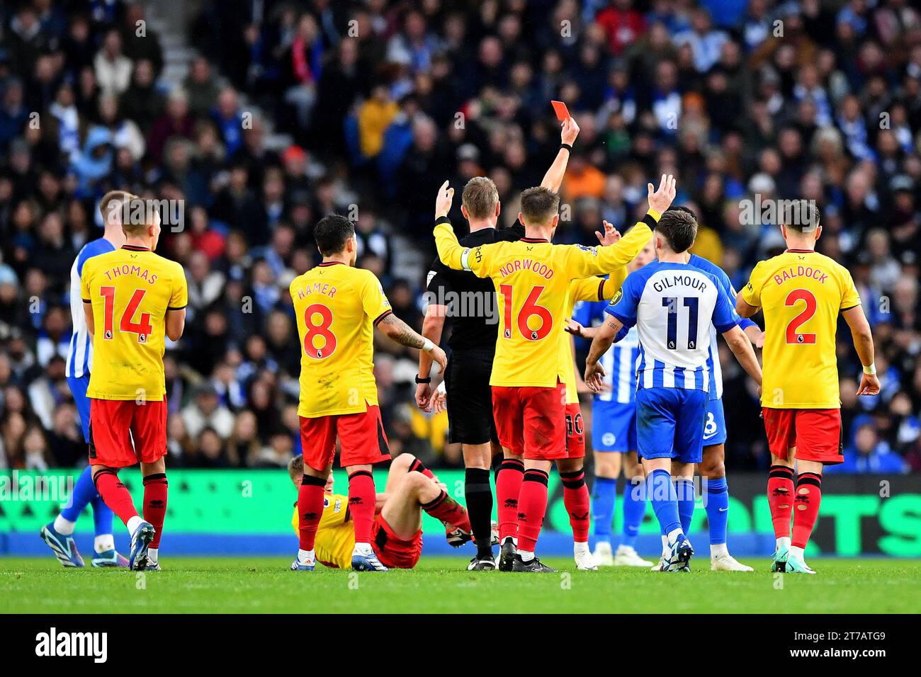 Season 2023 24 red card hi-res stock photography and images - Alamy