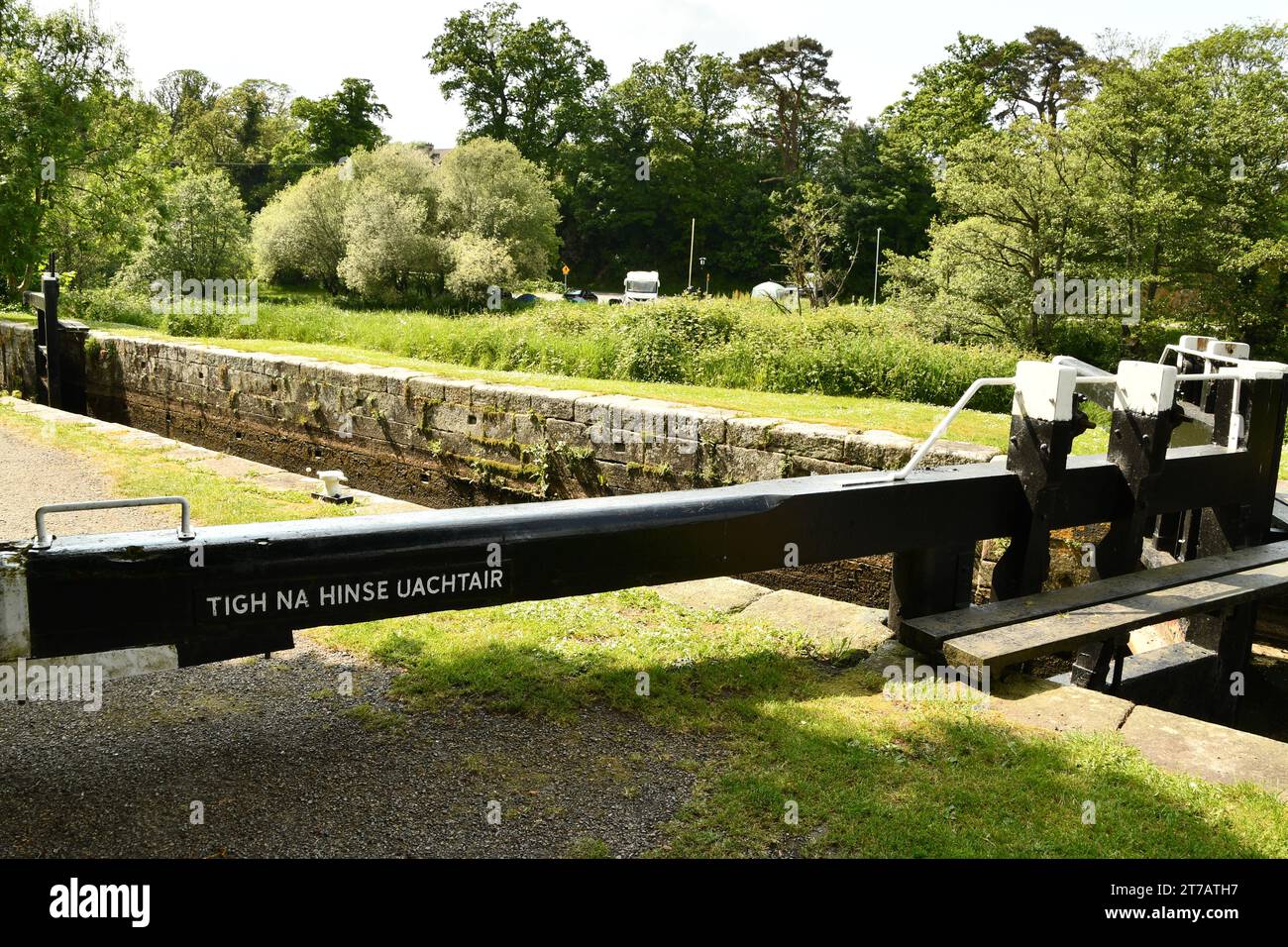 River Barrow lock, Graiguenamanagh, County Kilkenny, Ireland Stock ...