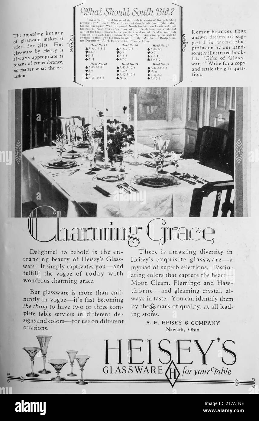 Retro glassware Black and White Stock Photos & Images - Alamy