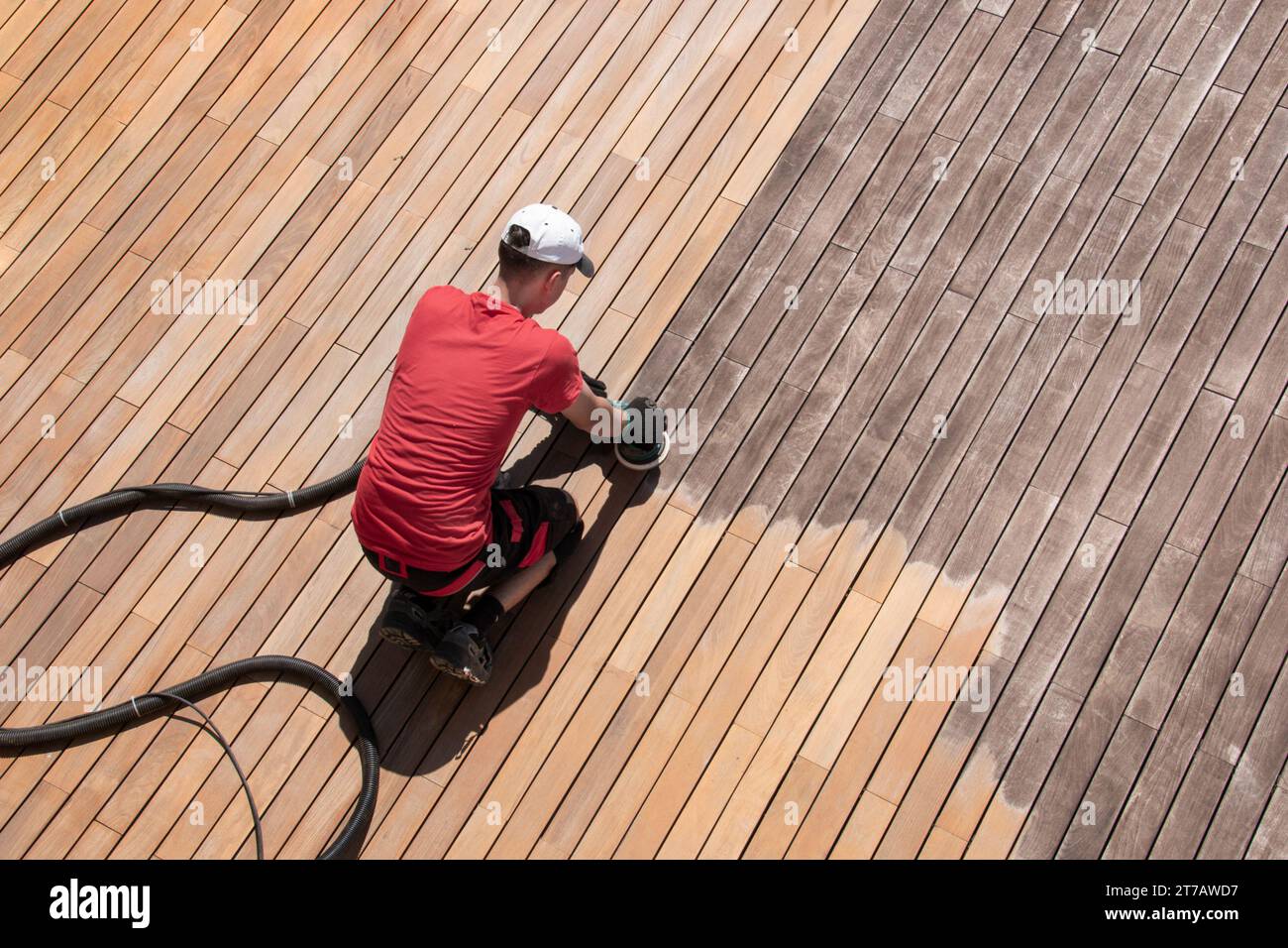 Weathered ipe deck hi-res stock photography and images - Alamy
