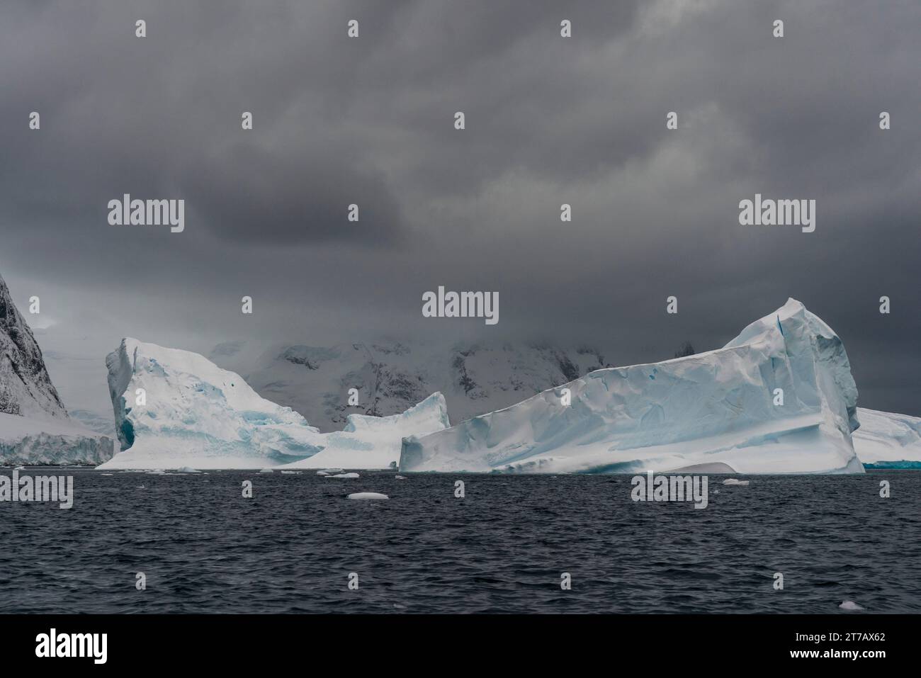 Icebergs, Pleneau Island, Antarctica Stock Photo - Alamy