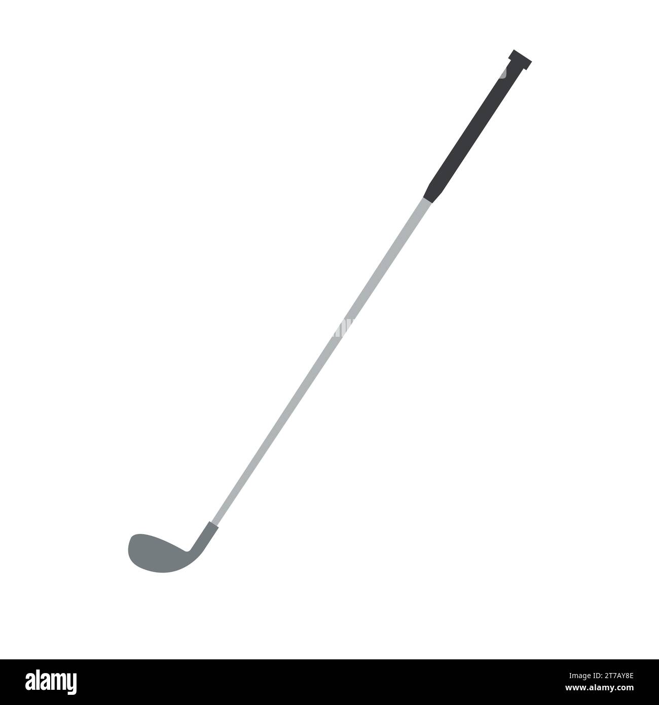 Vector flat golf stick isolated on white background Stock Vector Image ...