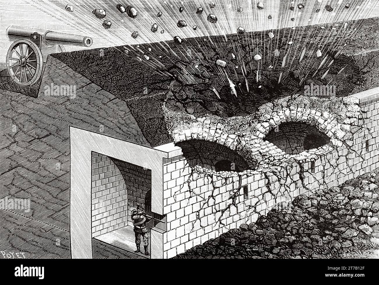 Effects of the explosion of a ballistic torpedo loaded with fulmi ...