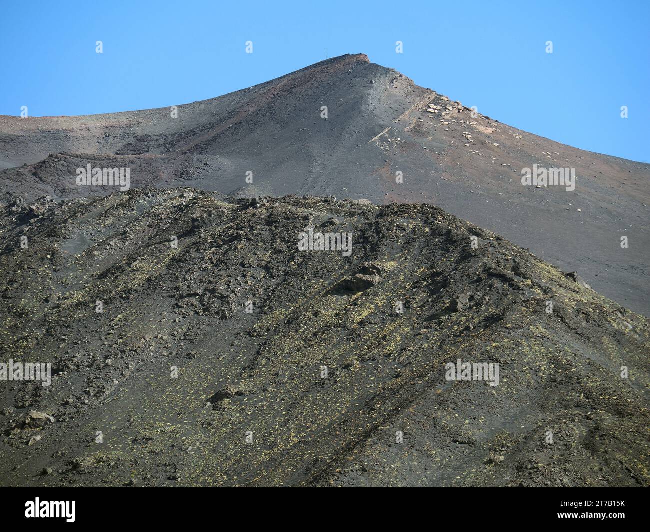 Mount Etna, stratovolcano, composite volcano, Sicily, Sicilia, Sizilien ...